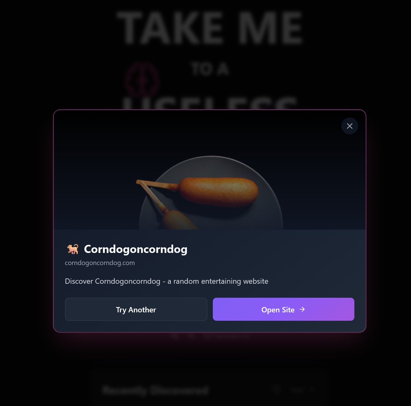 The Random Web - Random Website Generator | Your Bored Button